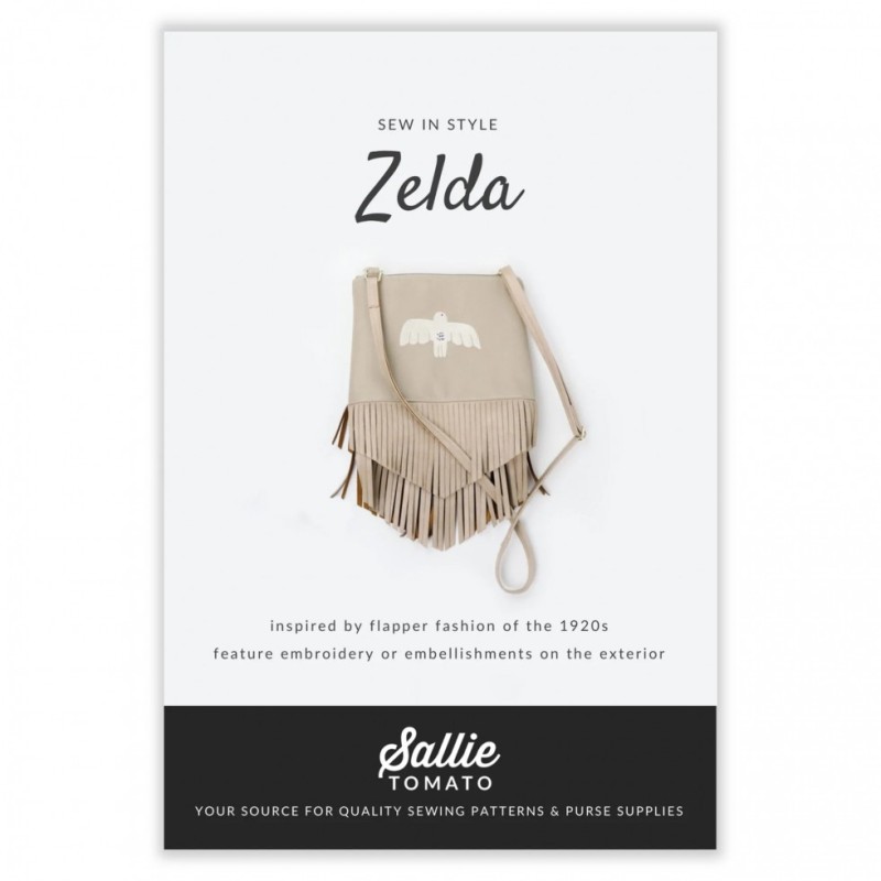 Sallie Tomato Paper Sewing Pattern Zelda Bag | Minerva