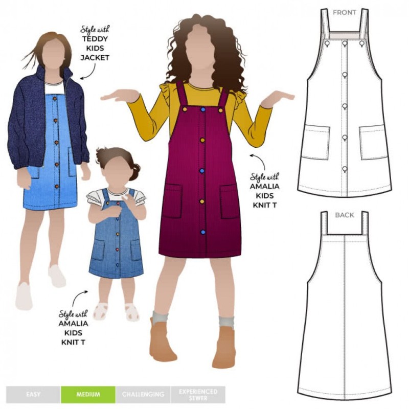 Pinafore Dress Pattern Uk