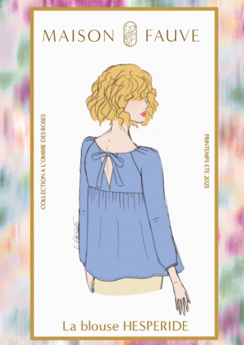 Chiffon Blouse Sewing Pattern 🎉🌸 New Butterfly Wrap