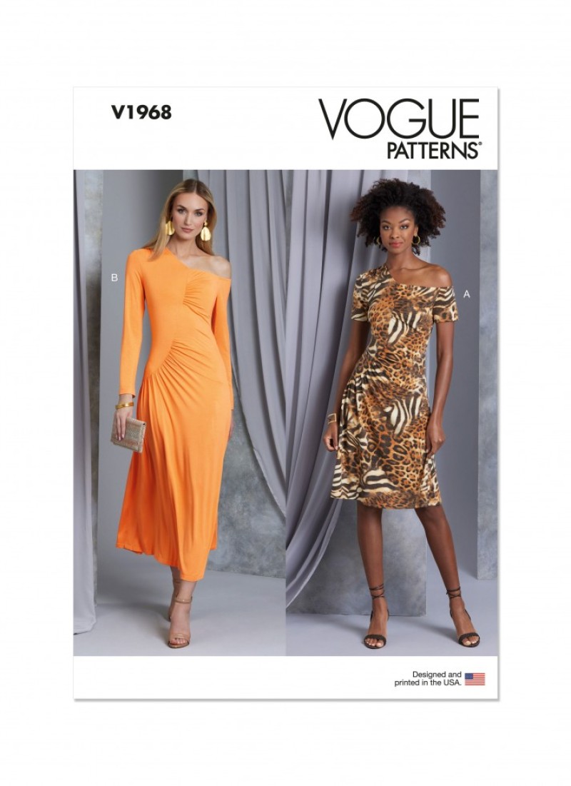 Pattern Paper Dressmaking Vogue Patterned Paper Female Sewing Patterns ...