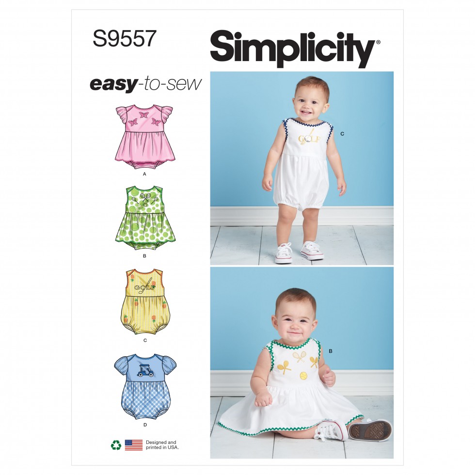 Simplicity Paper Sewing Pattern 9557 | Minerva